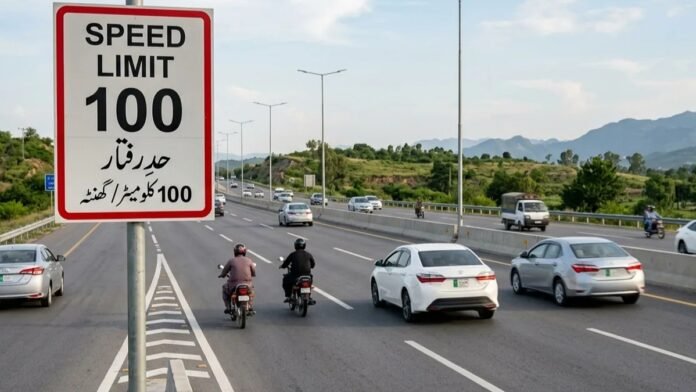 Motorway Police Announce New Speed Limits for Vehicles - Pak Spectrum